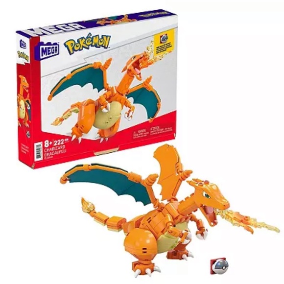 Mega | Toys | Pokmon Mega Charizard Construct Build A Figure New In Box | Poshmark